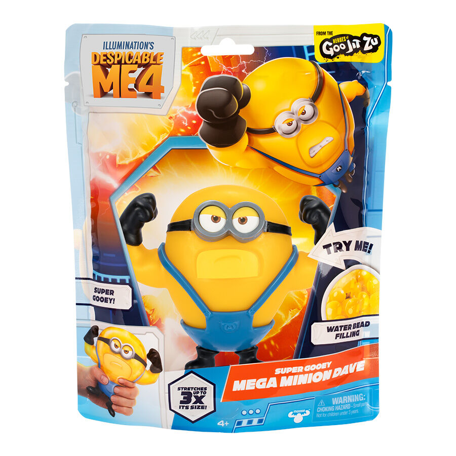 Despicable Me 4 Heroes of GJZ Stretchy Hero Dave Toys R Us Brunei Official Website
