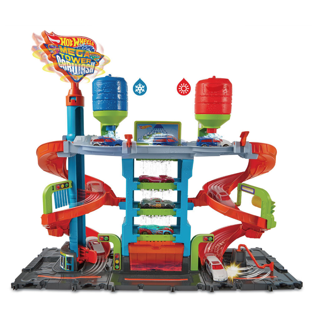 Mega car wash hot wheels store
